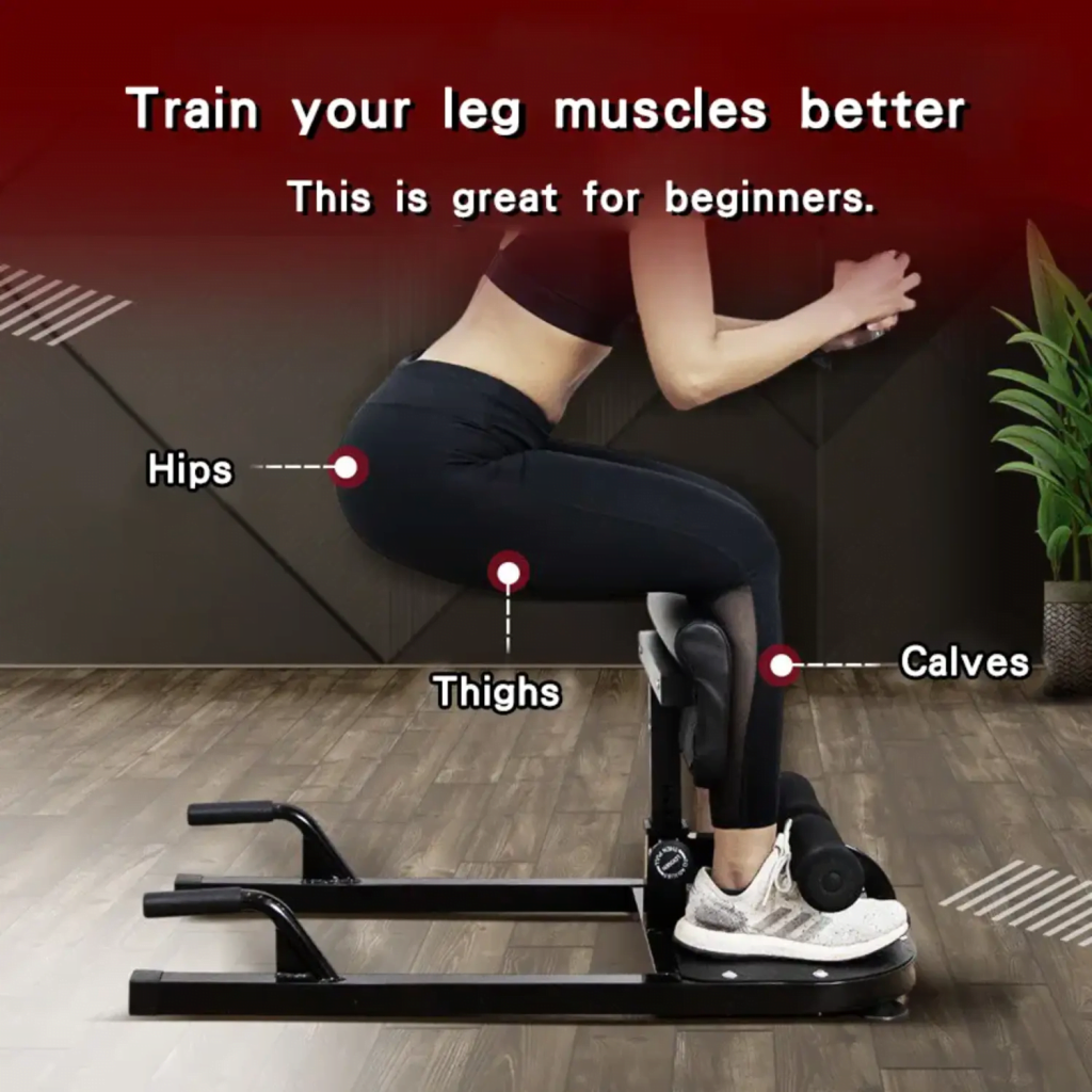 BANCO PARA SENTADILLAS SISSY SQUAT BLACK - ALPHA GYM STORE