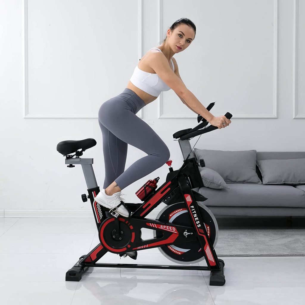 BICICLETA SPINNING SEMI PROFESIONAL VOLANTE 12KG + MONITOR - ALPHA GYM ...
